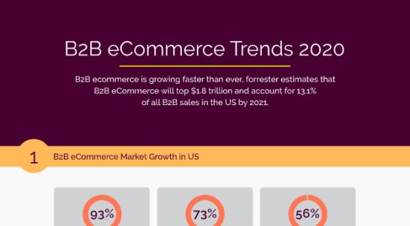 B2B e-Commerce Trends 2020 - Infographic With Statistics (Updated)