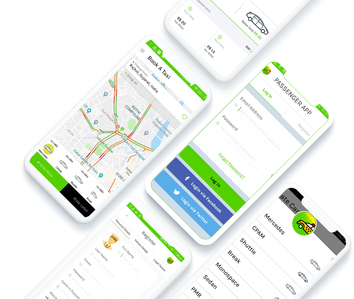 Taxi Booking App Development | Create An App Like Uber, lyft & Careem